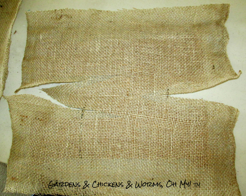 Capital Letter Bulletin Board with Chicken Wire